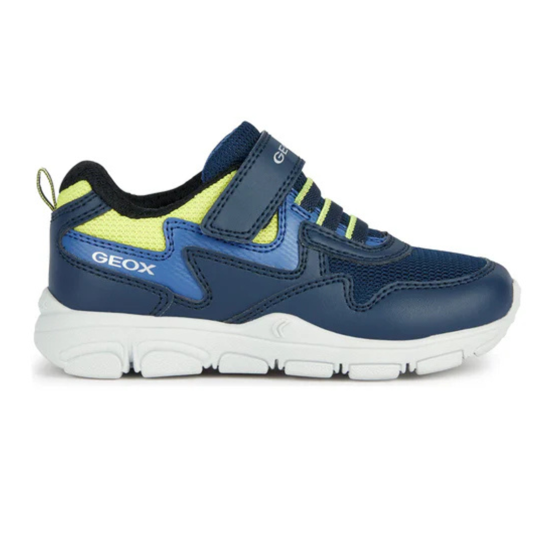 Geox J N.Torque Boys Runner - Navy/Lime – My First Steps
