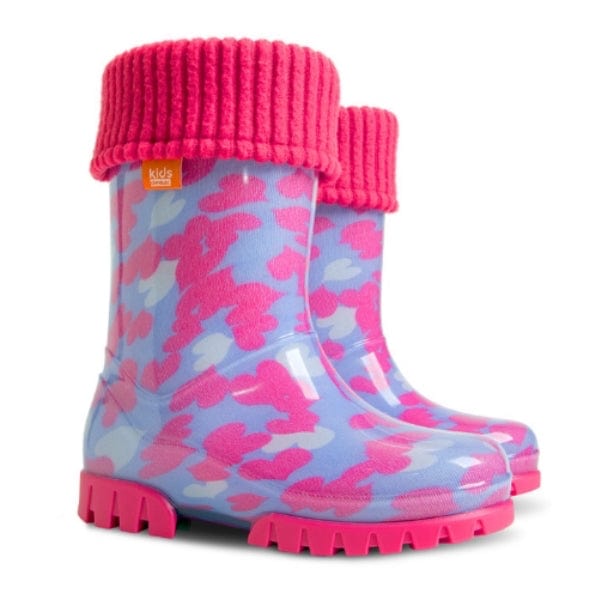 Girls Wellies | Fleece Lined Welly | Girls Rain Boots | My First Steps