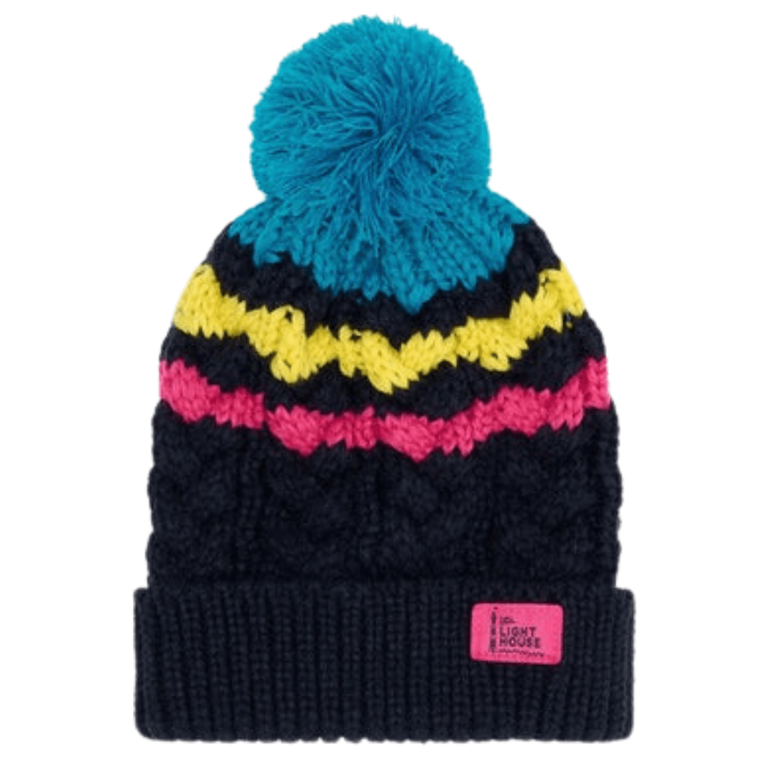 Girls Bobble Hat | Girls Cosy Hat | Kids Hat And Gloves | My First Steps